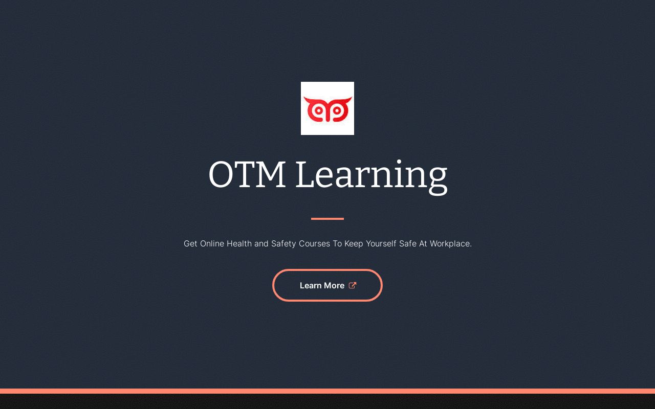 Online Health & Safety Courses - OTM Learning